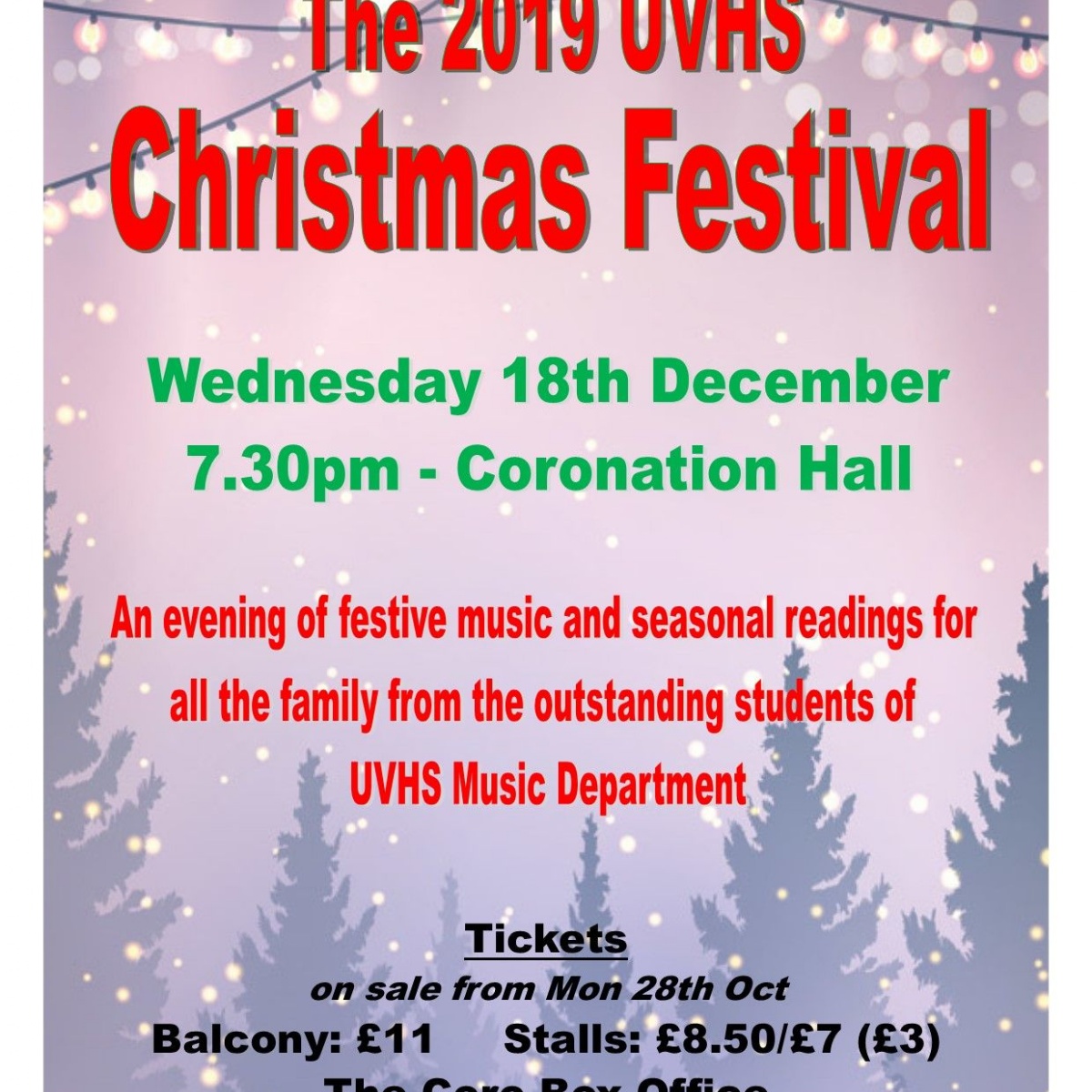 Ulverston Victoria High School - Item Not Available