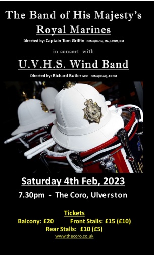 Ulverston Victoria High School - The Royal Marines’ Band Return To ...