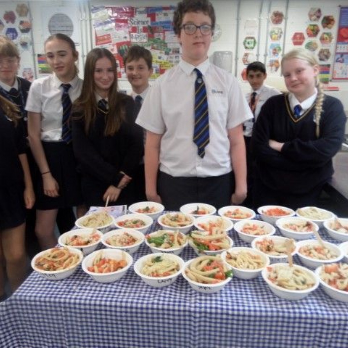 Ulverston Victoria High School - Largest Cookery Lesson - World Record ...