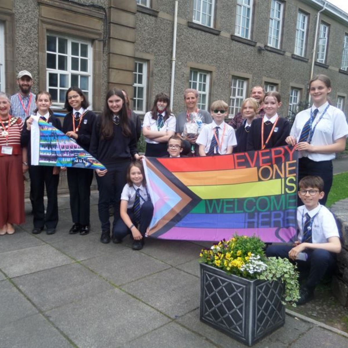 Ulverston Victoria High School - Ulverston Pride Festival Flag Design ...
