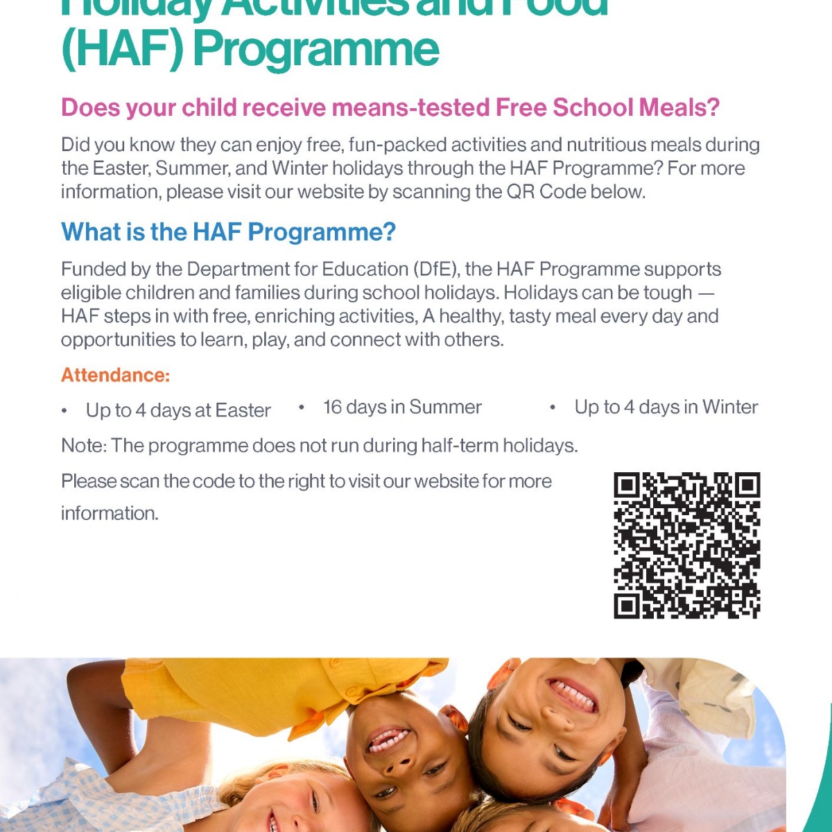 Ulverston Victoria High School - Holiday activities & food